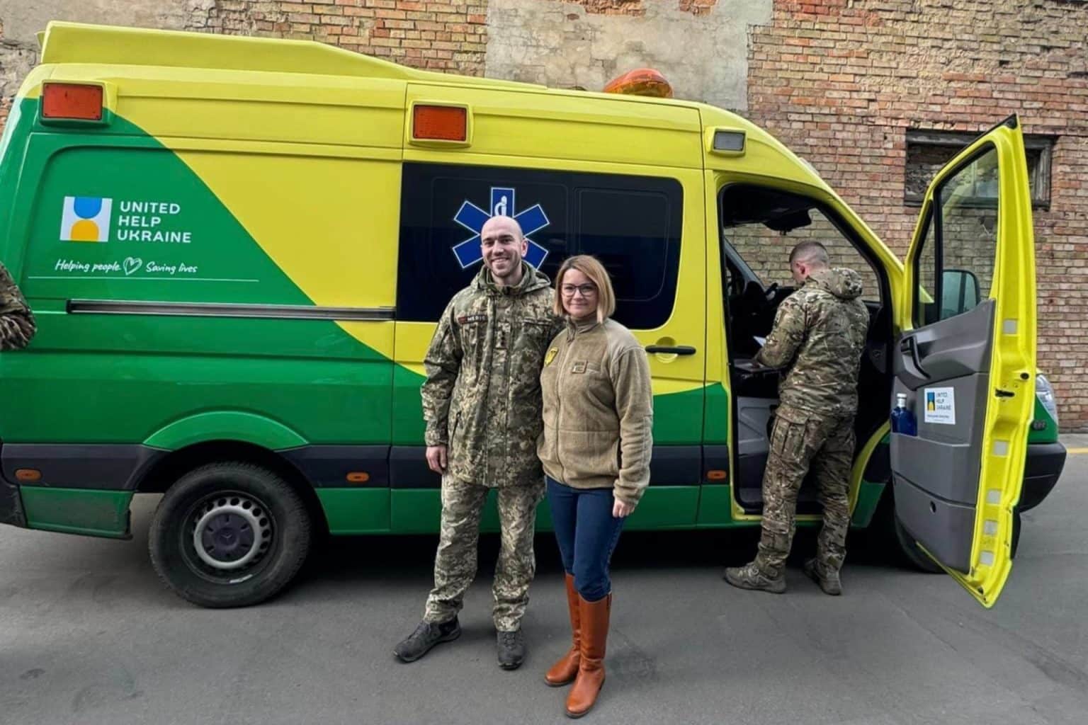 70th Fully-stocked Frontline Ambulance Dispatched - United Help Ukraine