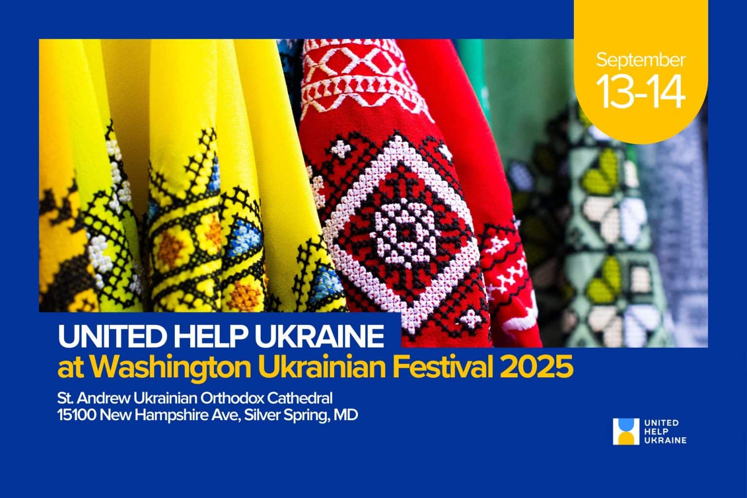 Washington Ukrainian Festival 2025 - United Help Ukraine